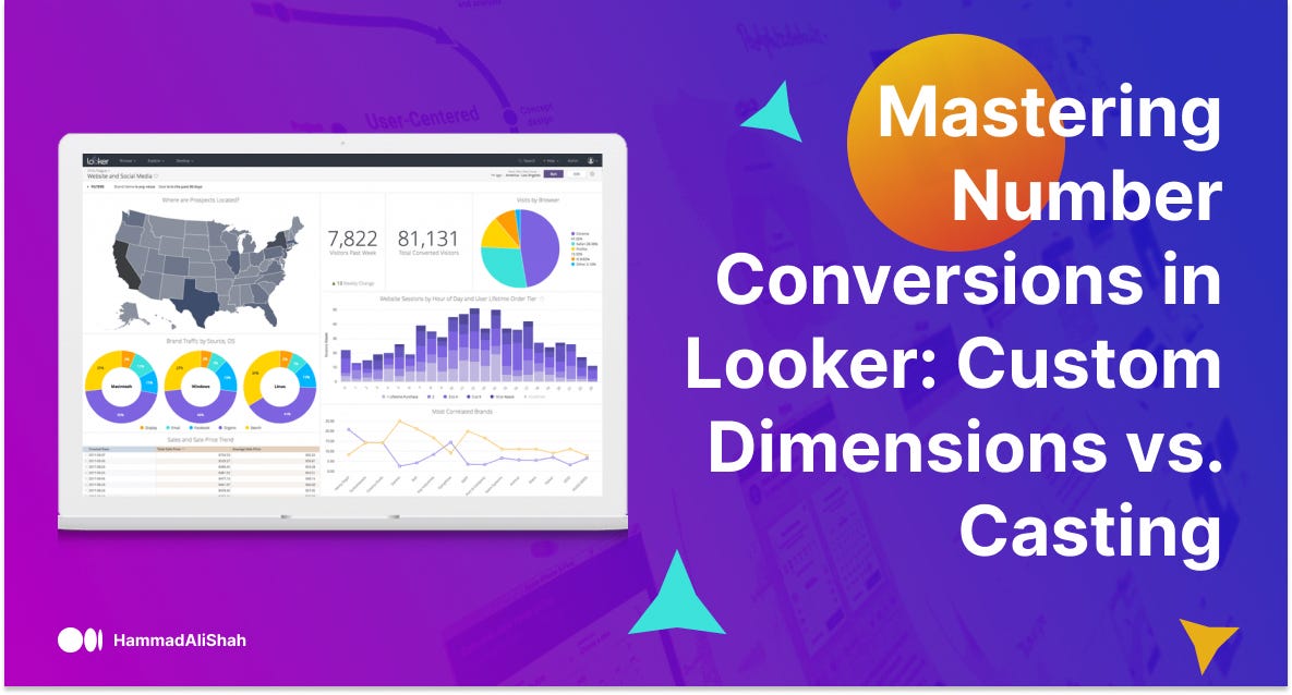 Mastering Number Conversions in Looker: Custom Dimensions vs. Casting | by Hammad Ali Shah | Medium