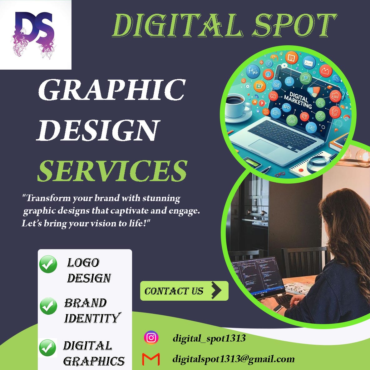 At Digital spot, we are dedicated to bringing your creative vision to ...