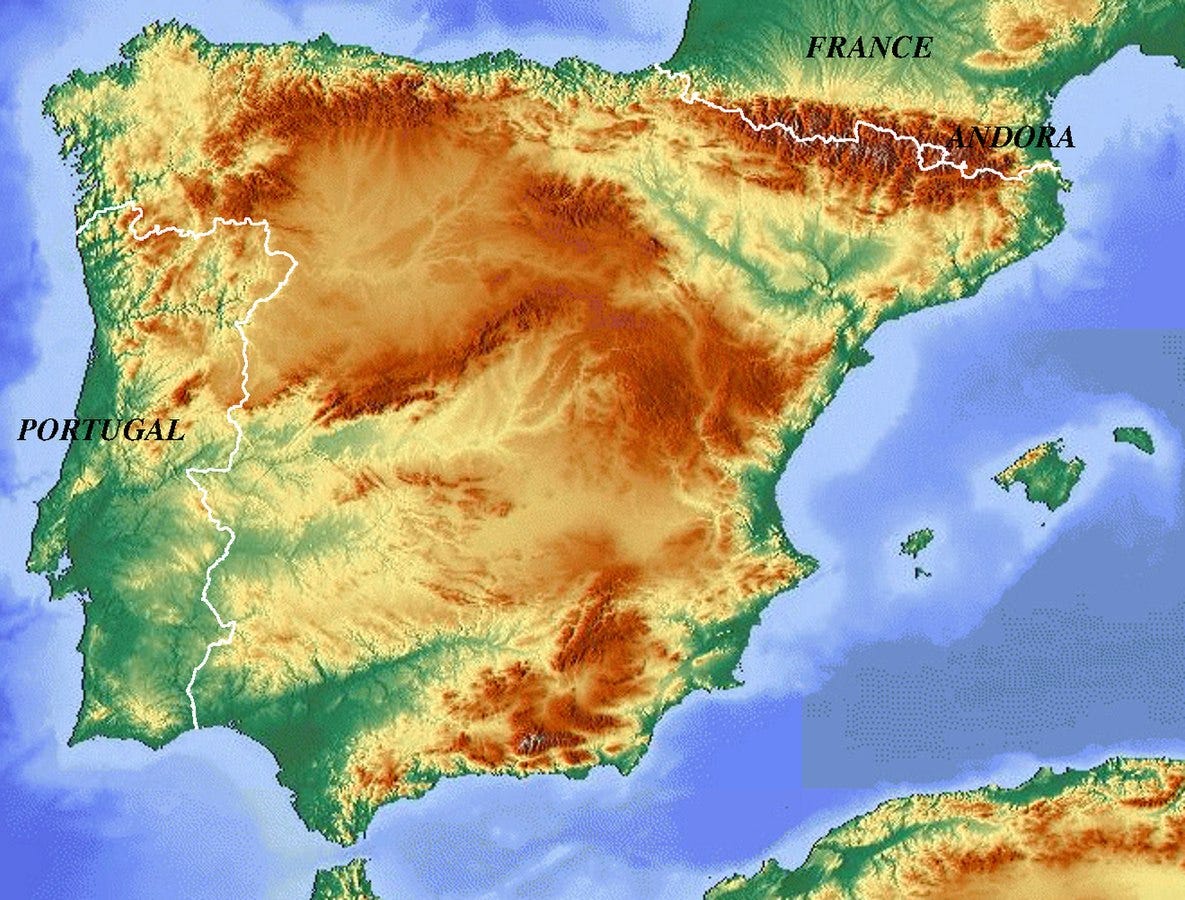 Geopolitics of Spain and Its Limits | The Geopolitical Economist
