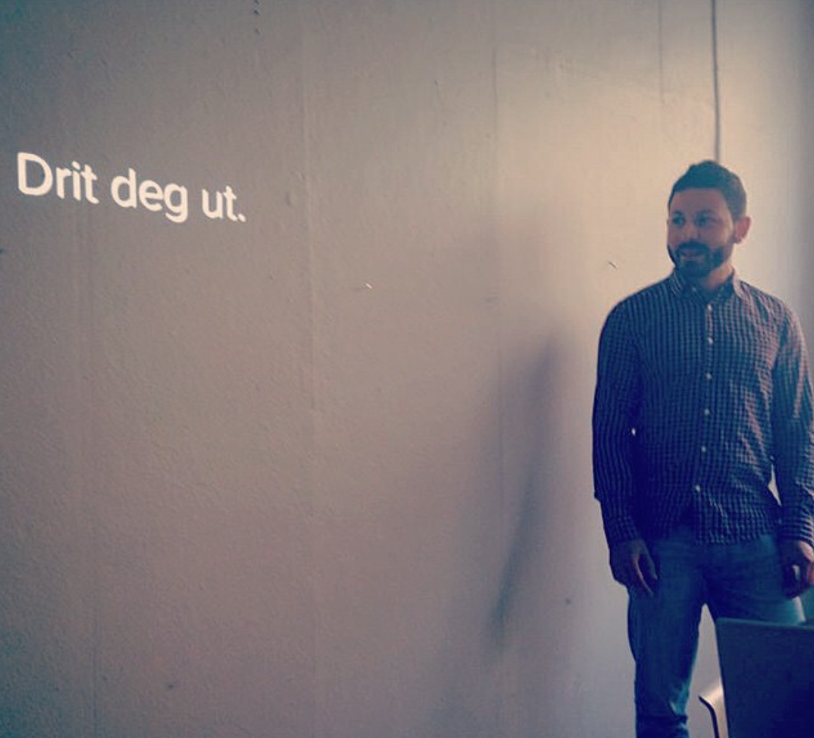 Make a fool out of yourself. A few years ago I held a presentation ...