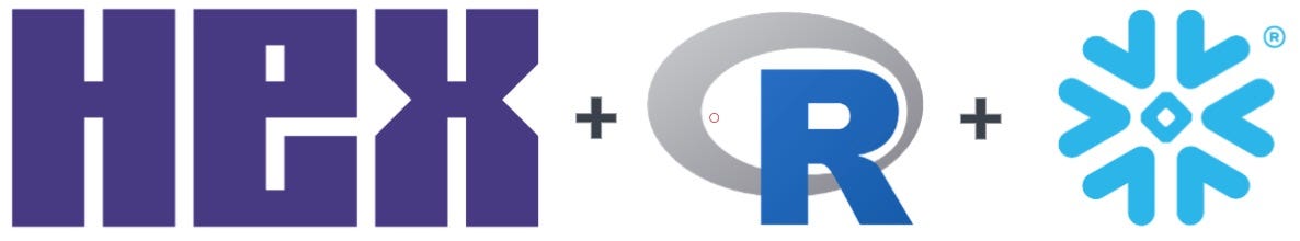 Using Hex’s new R support with Snowflake | by Simon Field | Snowflake ...