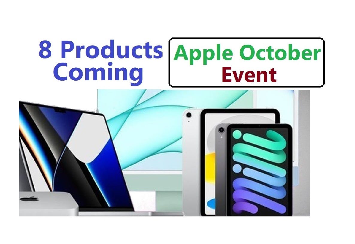 8 New Apple Products Might Just be be Coming: Apple’s October 2025 ...