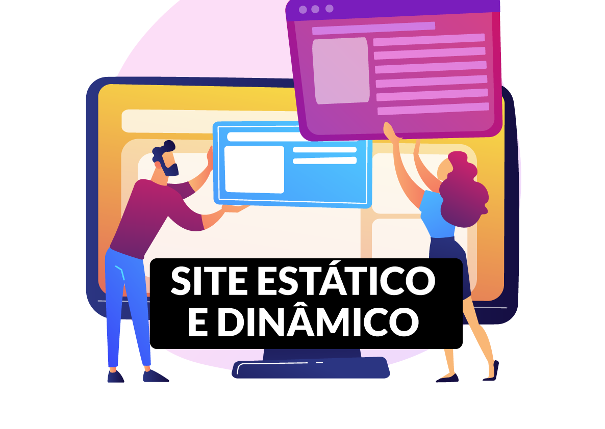Site Estático e Dinâmico. Diferença fundamental entre sites… | by Vem ...