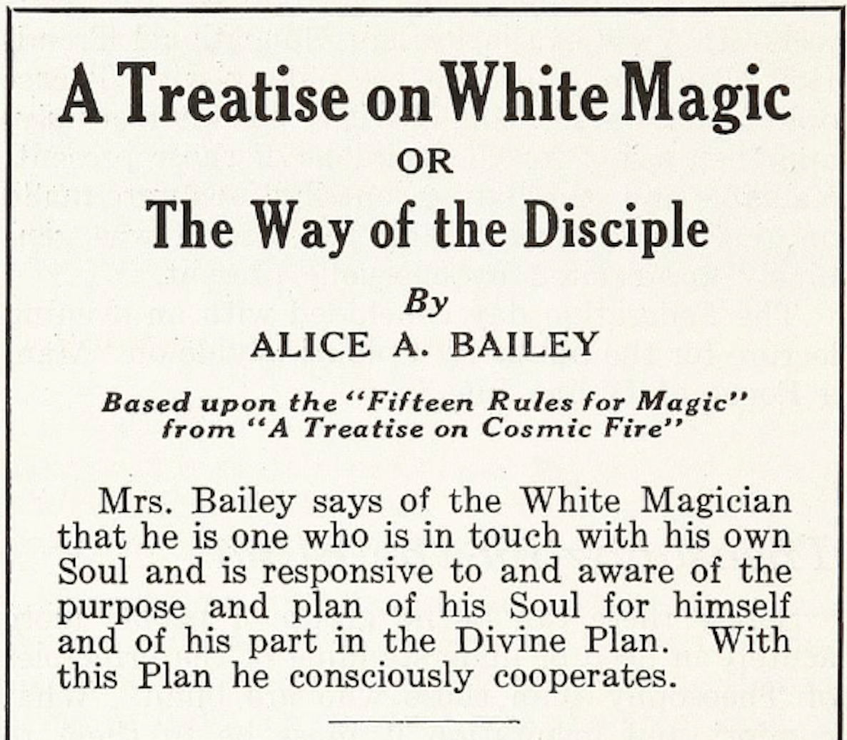 Alice Bailey: Progress & Perils of a Modern Occultist | by Mitch ...