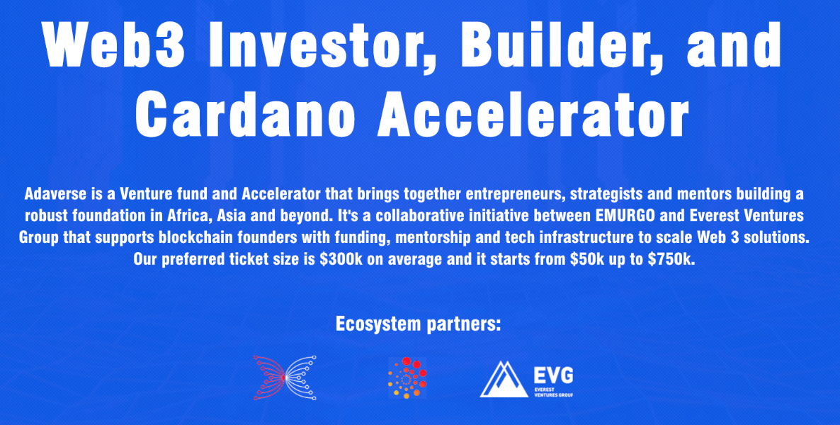 Adaverse 的年度总结与展望：面向希望，桥接亚非洲与 Cardano 生态 | by Adaverse Asia | Medium