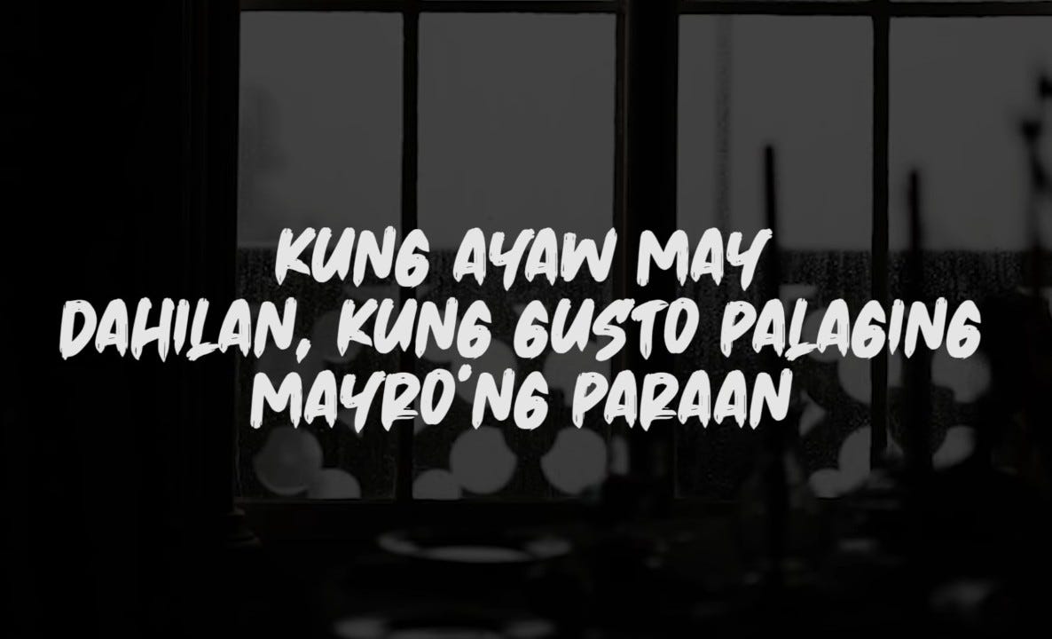 Kung Gusto Palaging Mayro’ng Paraan | by Vinn | Medium