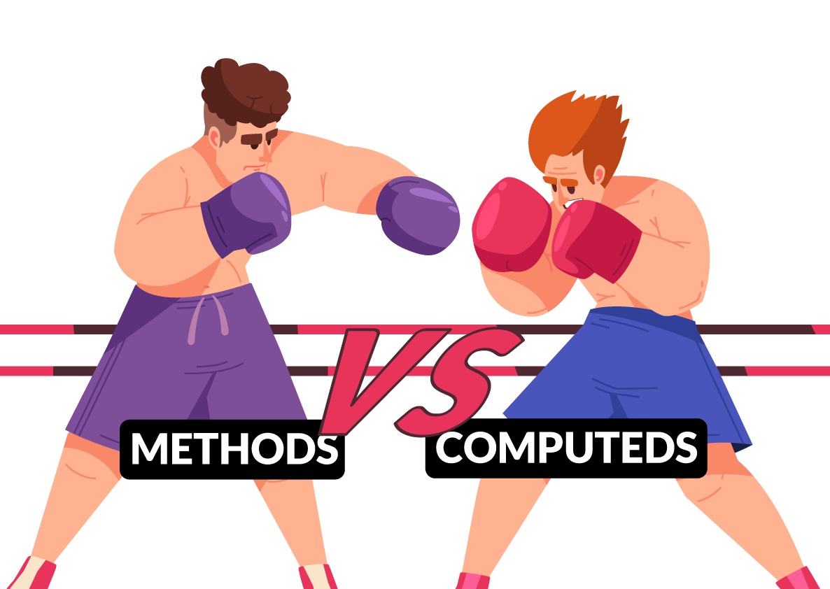 Methods VS Computed Vue.js. A escolha entre Methods e Computeds… | by ... Methods VS Computed Vue.js. A escolha entre Methods e Computeds… | by ...