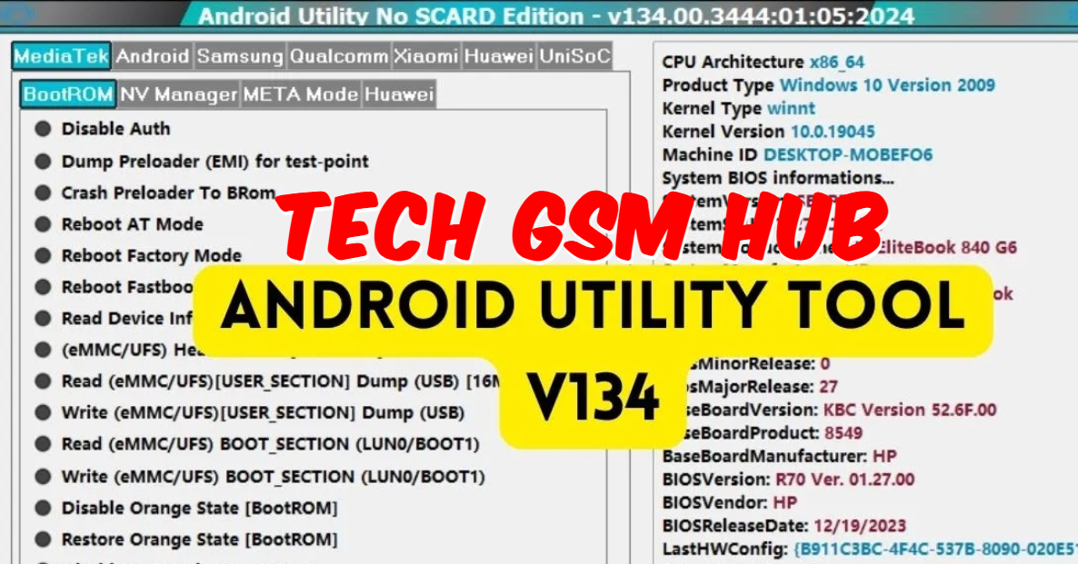 Android Utility Tool v135 — The Ultimate Solution for Android Smartphone Repair (New Update ...