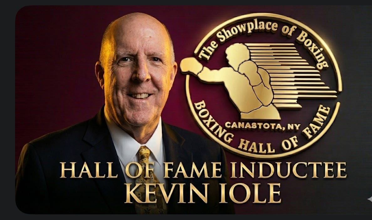 I was elected to the Boxing Hall of Fame!!! | by Kevin Iole | Dec, 2025 ...