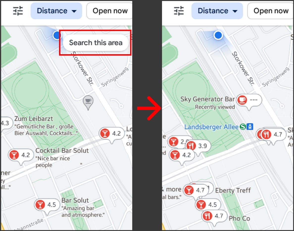 Does Google Maps has a bad UX?. Literacy, IA, local search and a… | by ...