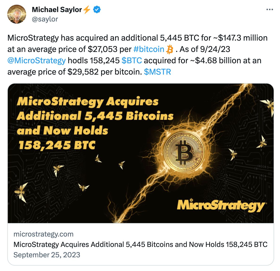 🌐 MicroStrategy Elevates Its Bitcoin Holdings: A Strategic Acquisition ...