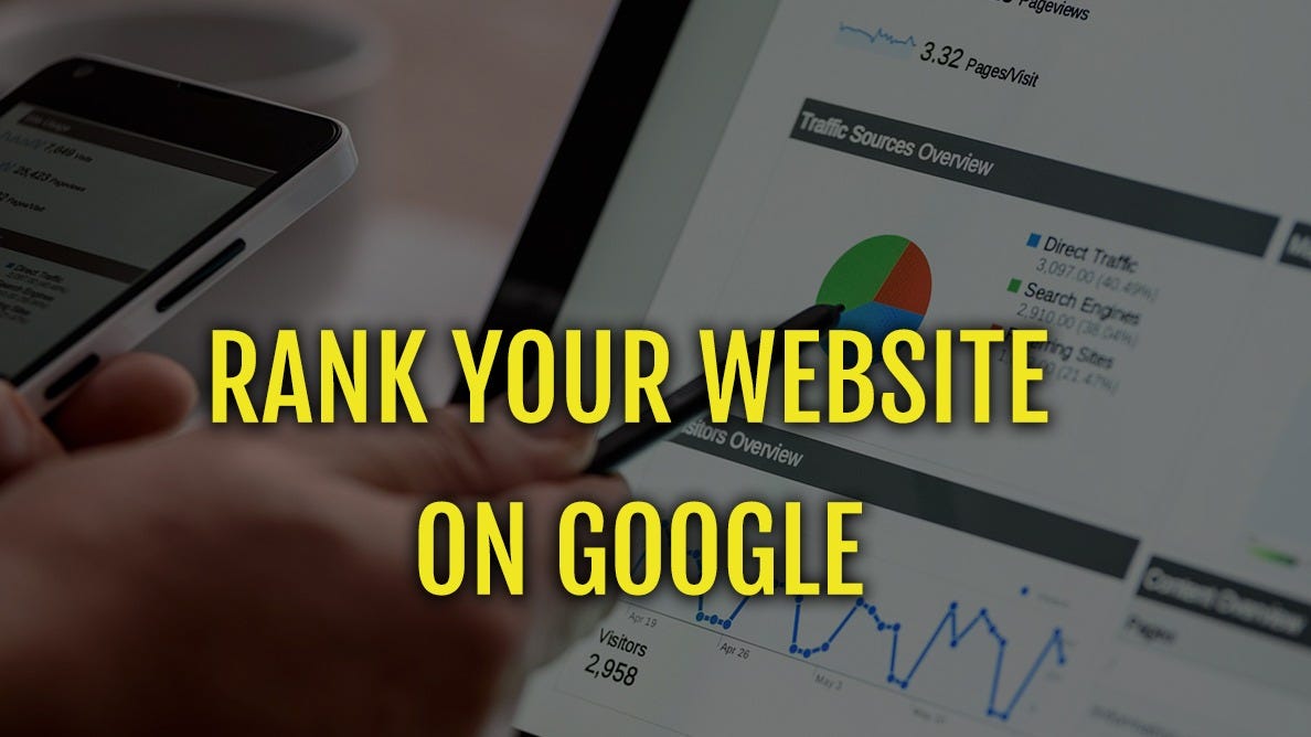 HOW TO RANK YOUR WEBSITE ON GOOGLE: A COMPREHENSIVE GUIDE | by Webcrome ...