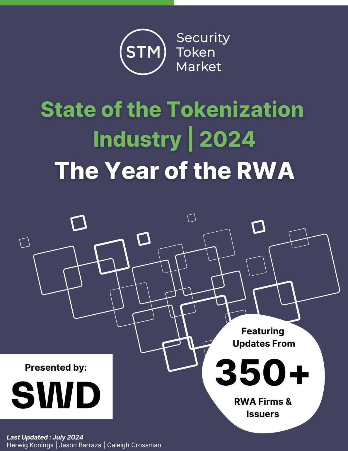 State of the Tokenization Industry | 2024 | by Security Token Market ...