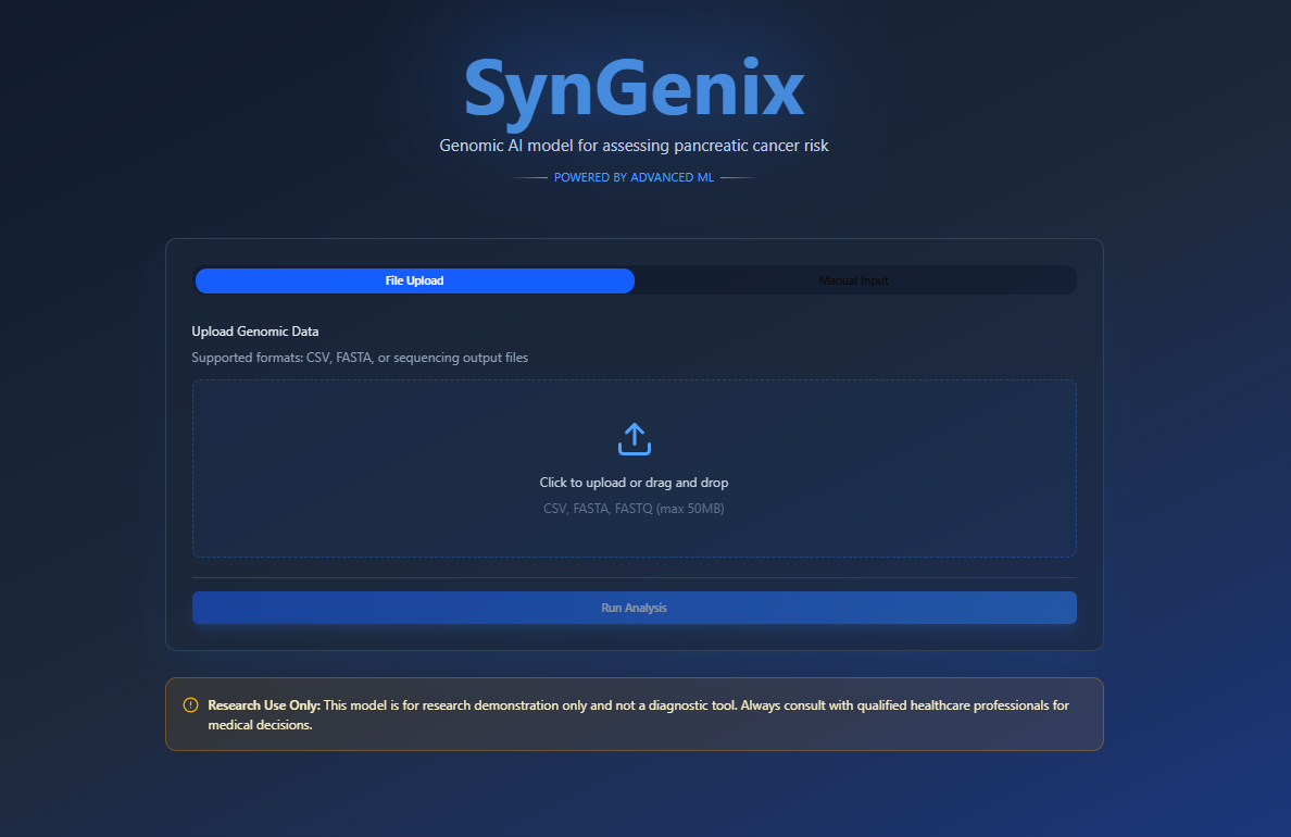 SynGenix: Bringing RNA-Seq Classifiers to Pancreatic Cancer Risk ...