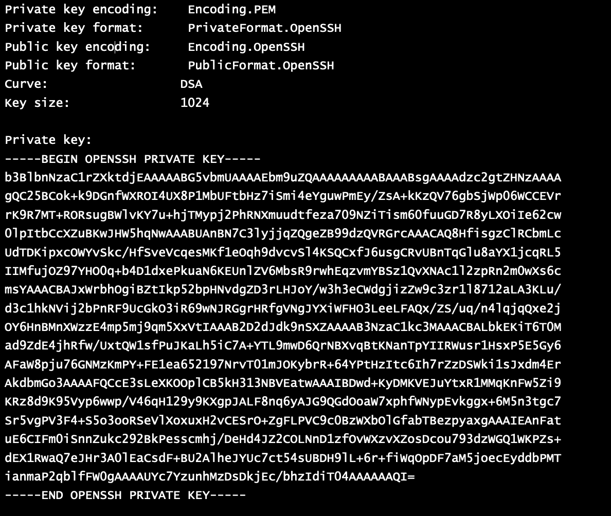 Finding Your OpenSSH Private Keys | by Prof Bill Buchanan OBE | ASecuritySite: When Bob Met ...