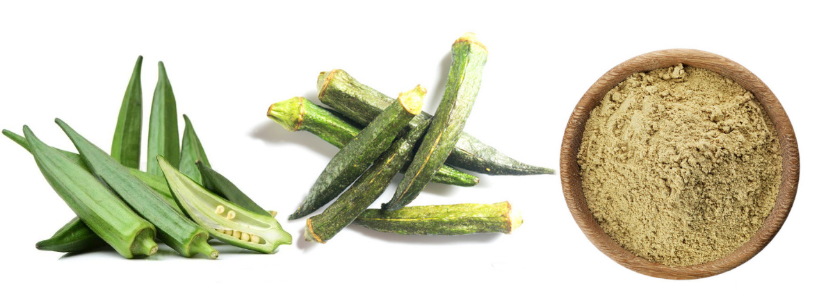 Okra Powder - Staherbmary - Medium