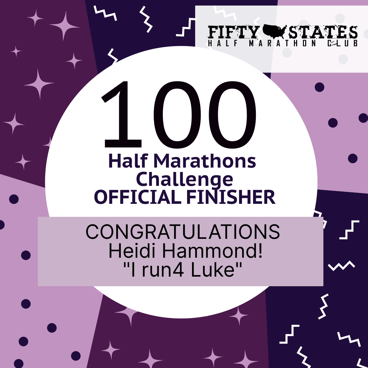 Heidi Hammond Finishes 100 Half Marathons — From Findlay, Ohio - 50 ...