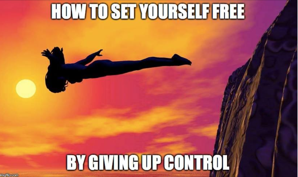 How to Set Yourself Free by Giving Up Control | by Adam Quiney | Medium