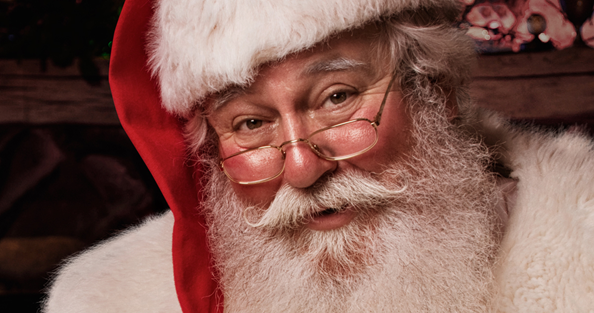 Real Santa Claus Face