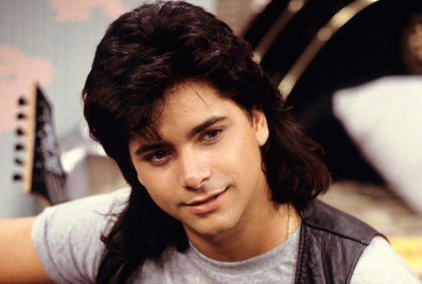 John Stamos Mullet