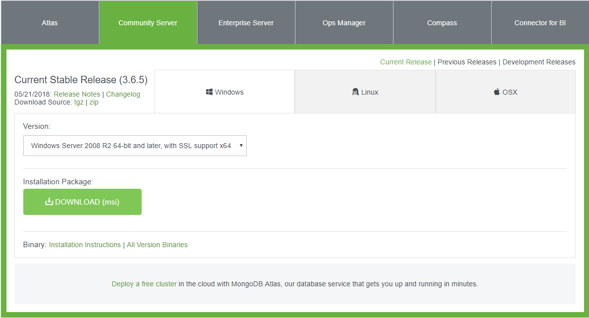 HELLO_MONGO. Server Version… | by 阿尼 | HelloFun | Medium