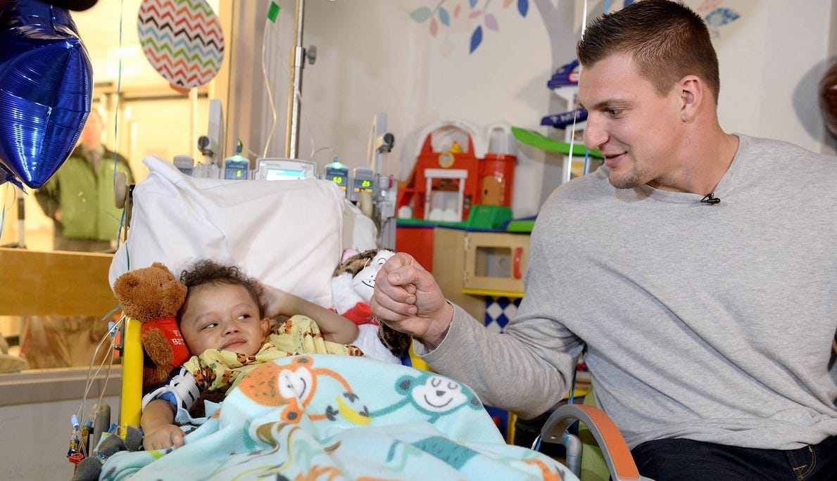 Thanks to Rob and the rest of Gronk Nation | by Nathaniel Anglin | Medium