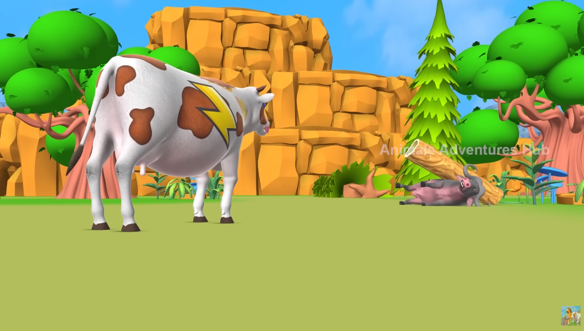 Super Cow’s Epic Rescue Mission: Saving Forest Animals Farm & Wild ...