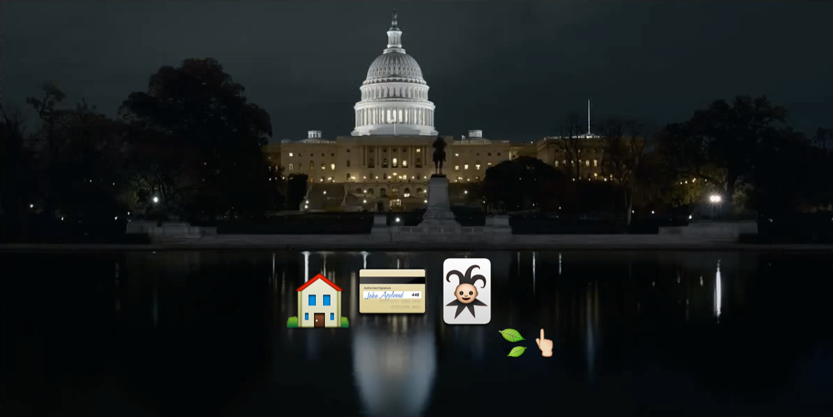 Emoji House of Cards, Season 1. 🏠💳🃏🍃👆 | by Dan Wanamaker | Medium