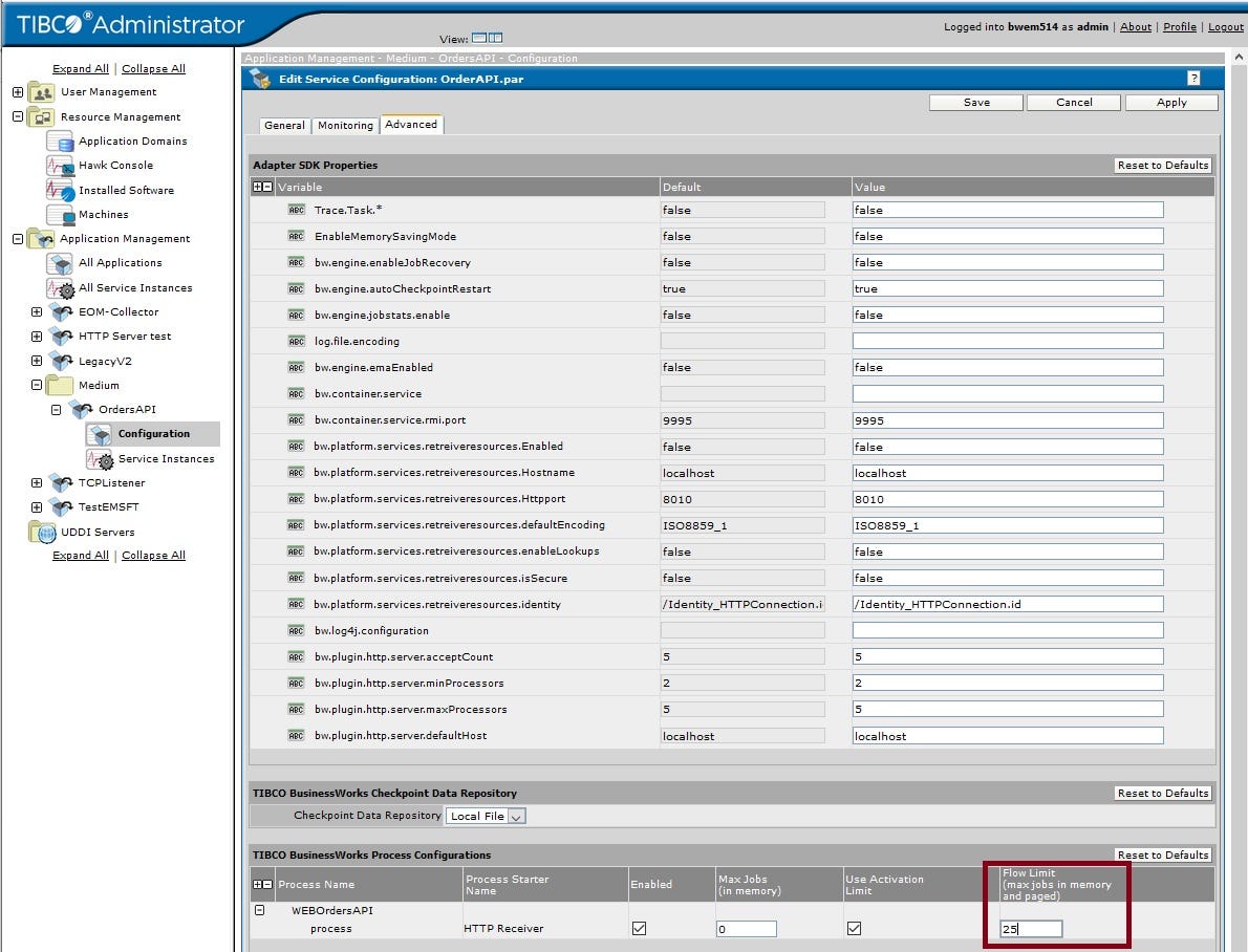 How to control flows in BusinessWorks 5.X | by Emmanuel Marchiset | Medium