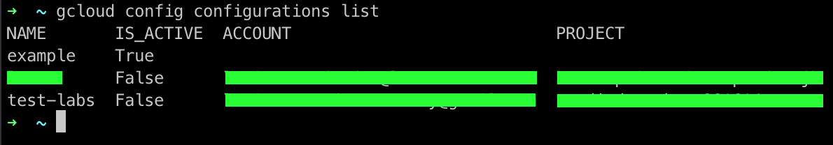 How to use multiple gcloud configurations | by @lu | Medium
