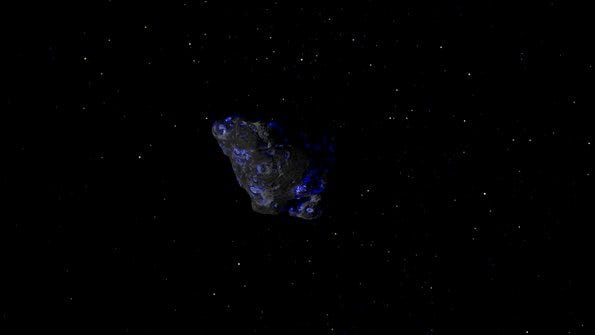 Radioactive Asteroids