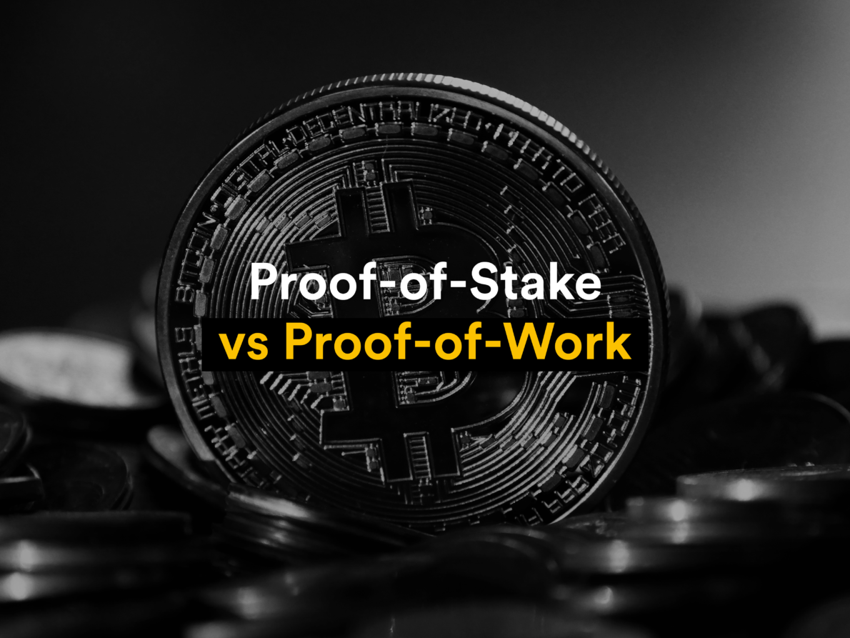 Proof-of-Stake vs Proof-of-Work. Cryptocurrencies like Bitcoin use vast ...