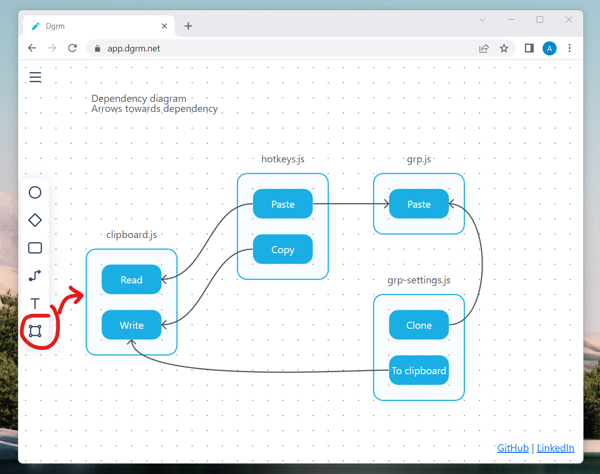Diagram editor dgrm.net / Announcement / Stroke - Alexey Boyko - Medium