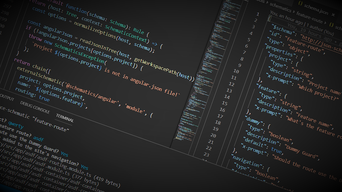 Writing an Angular Schematic to add a Lazy Loaded Feature Route | by ...