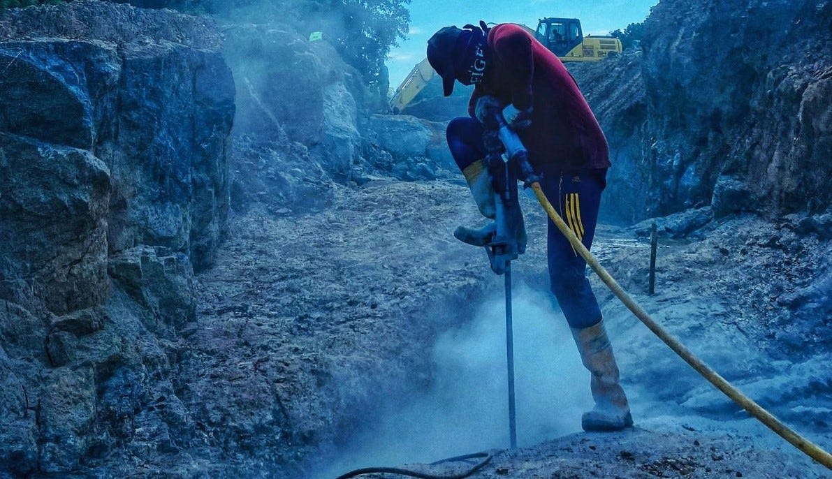 Rock Auguring : Drilling the Way to Rock Blasting | by Nawod Keenagalla ...