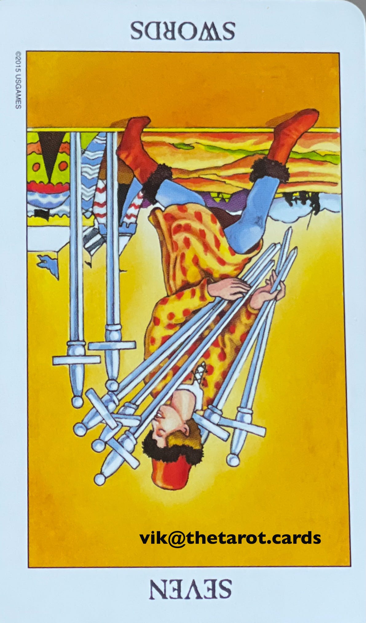 The Card of the Day: Seven of Swords (Reversed) | by Vik Kumar | The ...