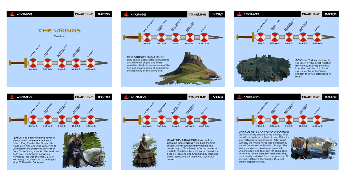 The Vikings: An Interactive Kiosk | by Nik Sprunt | Nikolas Sprunt | Medium