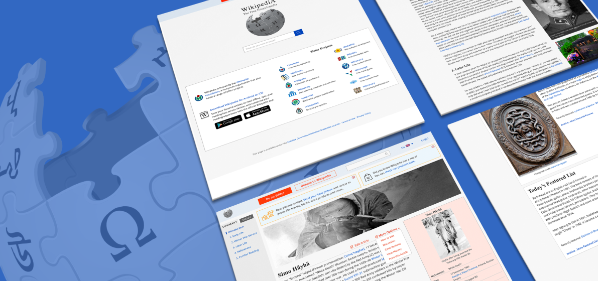 Wikipedia Redesign Case Study. Case study made for Aela Master… | by ...