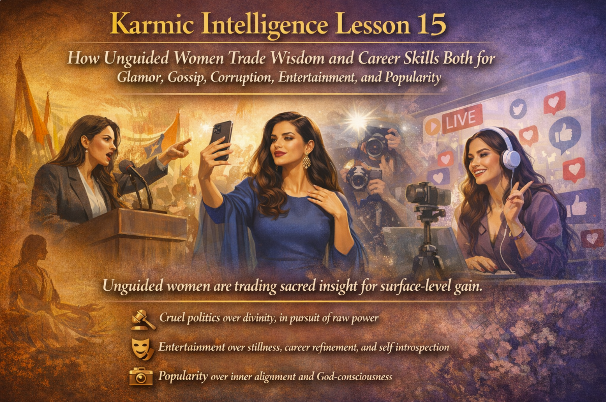 🕉️Karmic Intelligence Lesson 15 — 🔄 The Great Feminine Reversal: From ...