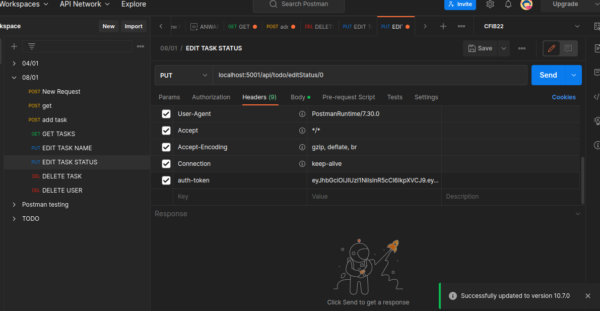 Express JS : Introduction to Postman and Middlewares | by Zoheb Alladin | Medium