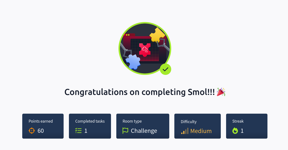 Smol | TryHackMe Medium CTF. FREE READ LINK | by Error | May, 2025 | InfoSec Write-ups