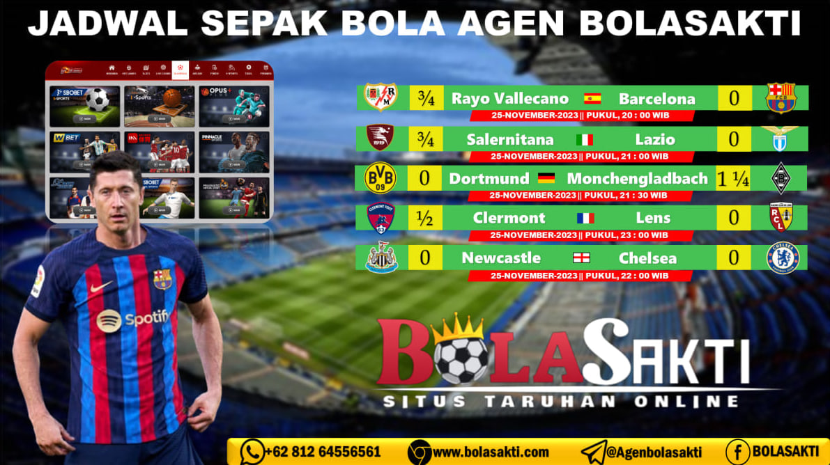 JADWAL SEPAK BOLA AGEN BOLASAKTI - Ninjabolasakti - Medium