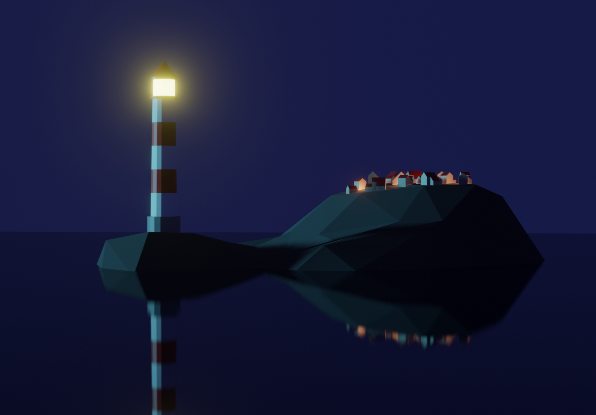 Lighthouse Island — Lighting and Atmosphere | by Ed Hepplewhite | Medium