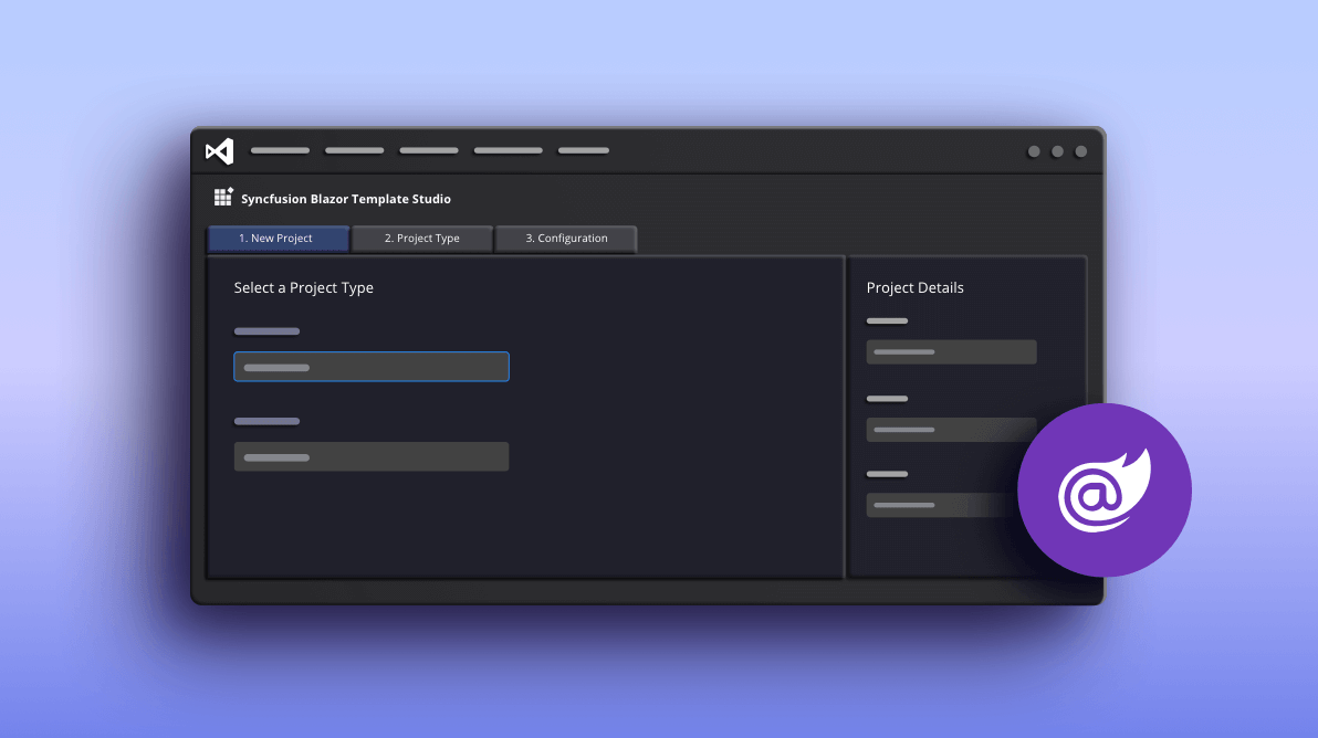 Introducing a UI for the Syncfusion Blazor Project Template for Visual Studio Code | by ...