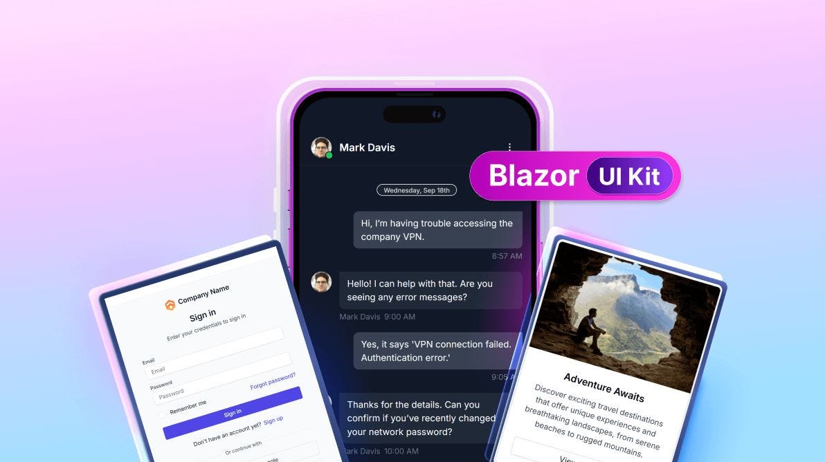 Build Blazor Apps Faster with Syncfusion’s UI Kit — Say Goodbye to UI Headaches | by Phinter ...