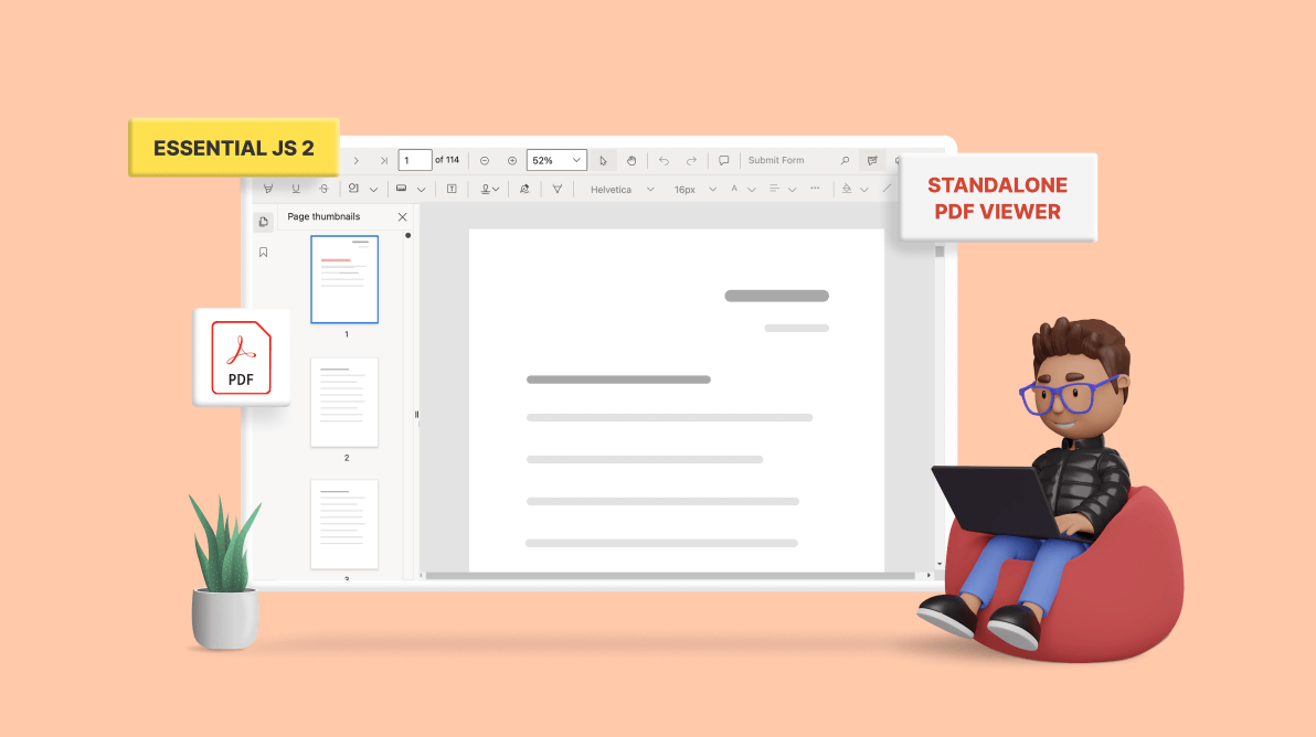 Advancing PDF Handling with Standalone Essential JS 2 PDF Viewer | by Jollen Moyani | Syncfusion ...