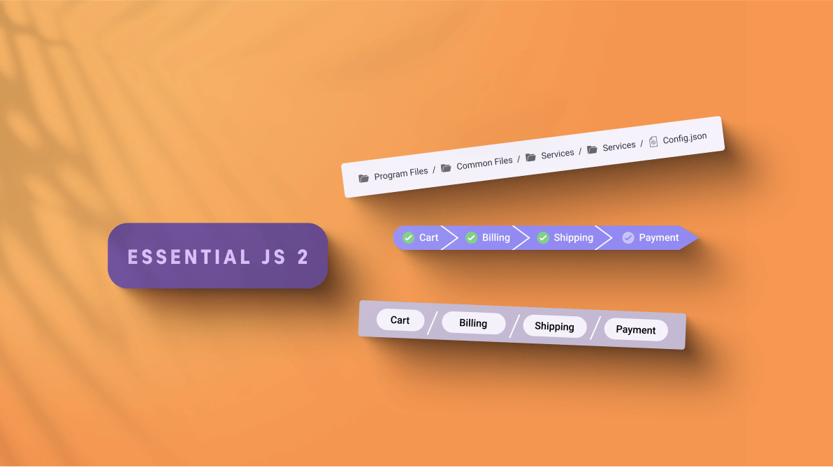 Introducing JavaScript Breadcrumb Control in Essential JS 2 | by Rajeshwari Pandinagarajan ...
