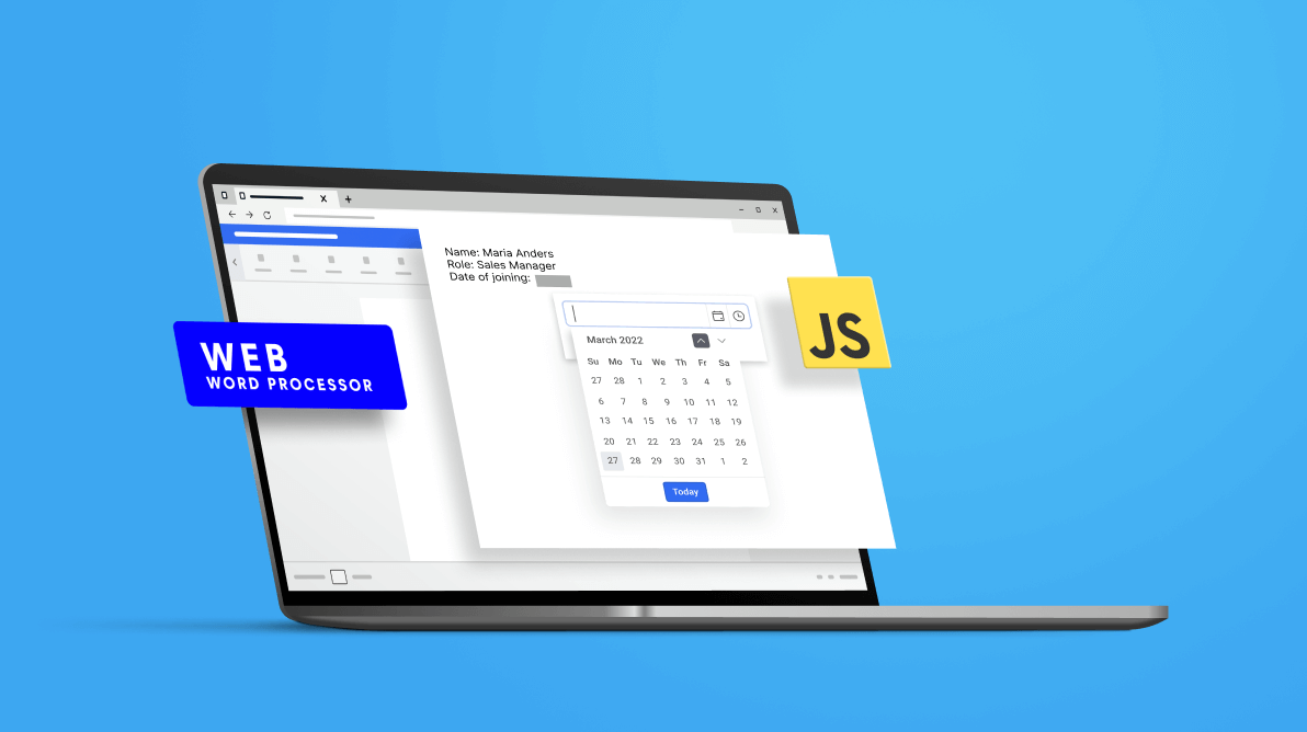 Easily Create A Fillable Form Using Javascript Word Processor By 0499