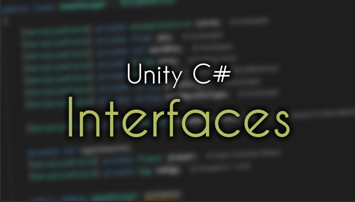 ‘IDamagable Interface in Unity’. An interface is like a contract that is… | by Josh Watts | Medium
