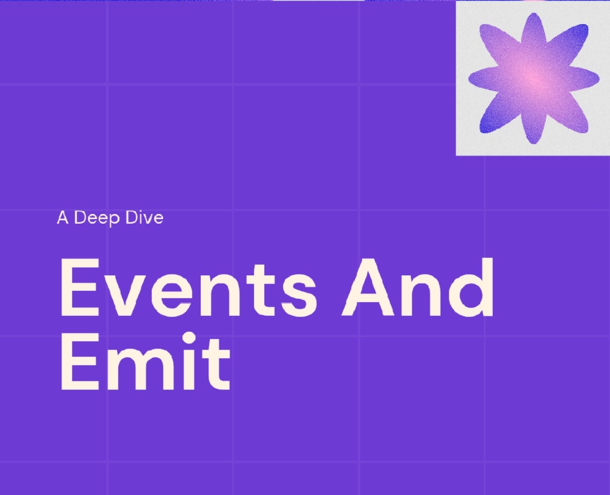 Emits and Events : The Blockchain Notification System | by Afolabi Samson | Apr, 2025 | Medium